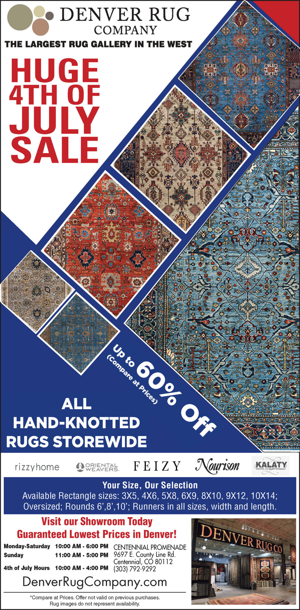 Weekly Specials - Denver Rug Company